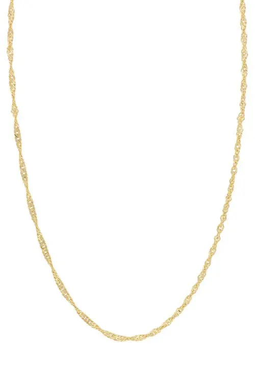 Bony Levy 14k Gold Twisted Chain Necklace - 14k Yellow Gold
