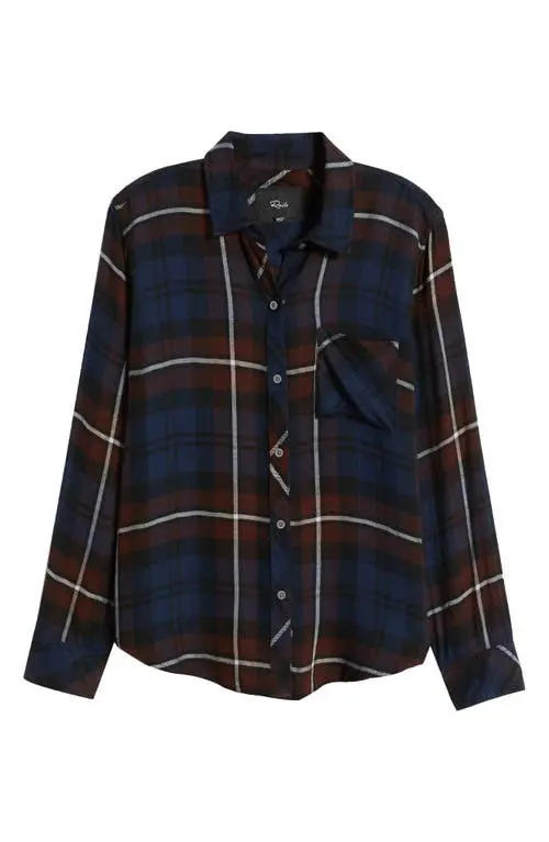 Rails Hunter Plaid Button-up Shirt - Chestnut Birch Navy