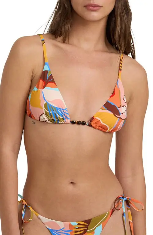 BILLABONG Lei Daze Slider Bikini Top - Mulch