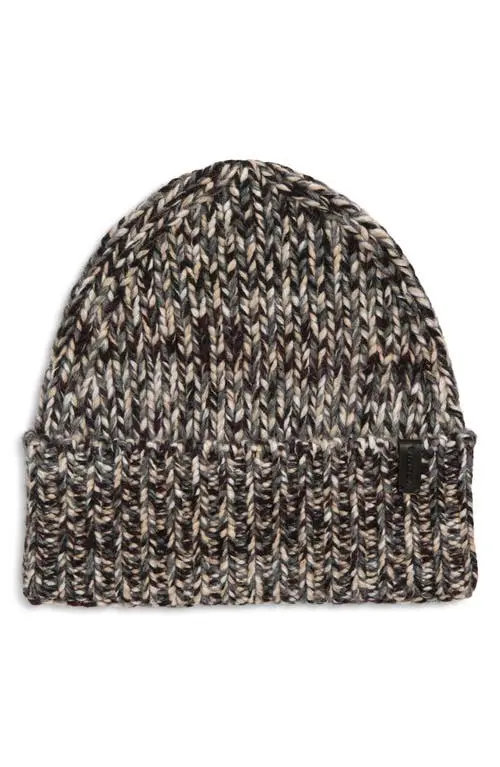 Vince Marled Beanie - Grey Camel