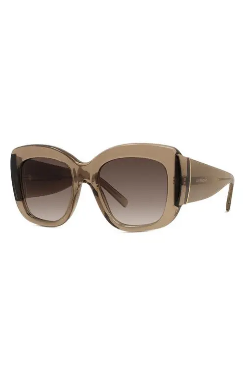 Givenchy 53mm Gradient Butterfly Sunglasses