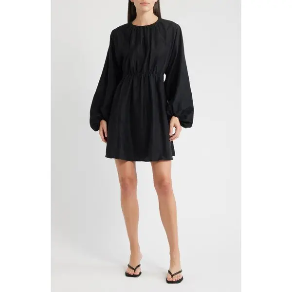 FRNCH Oellit Long Sleeve Dress
