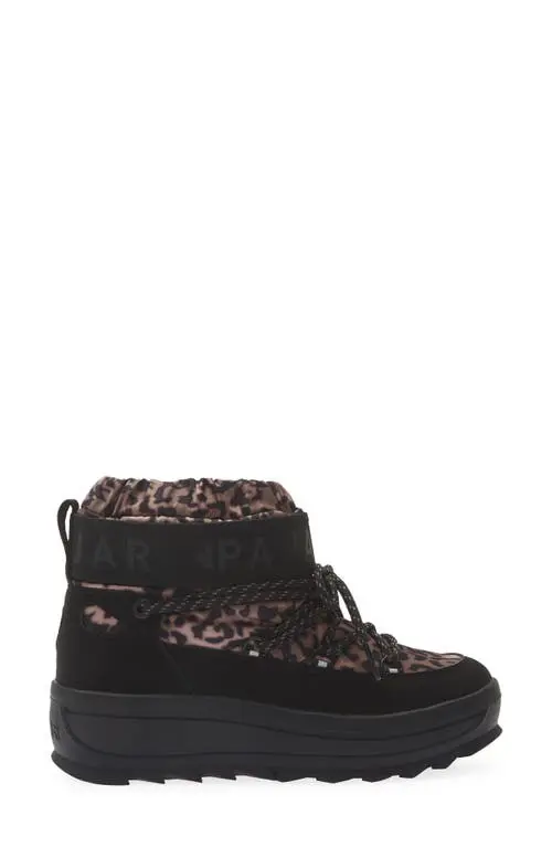 Pajar Galaxy Mini Waterproof Ankle Bootie - Leopard/black/black