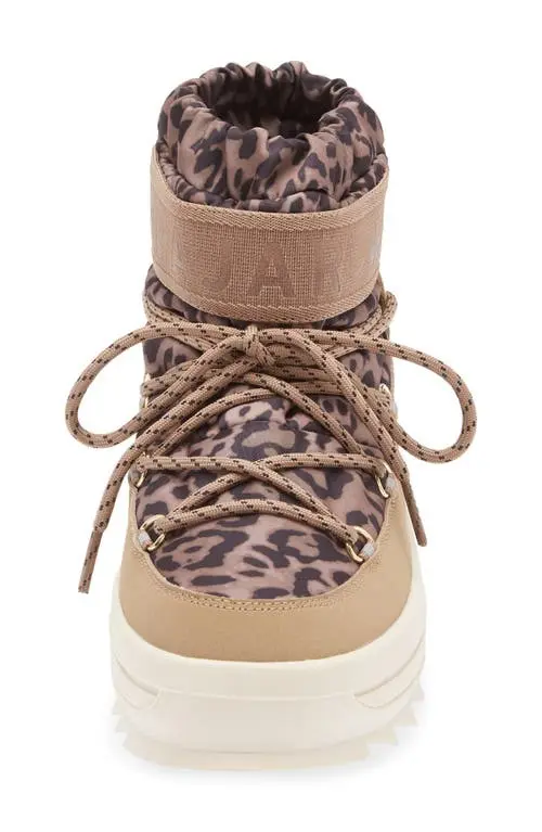 Pajar Galaxy Mini Waterproof Ankle Bootie - Leopard/sand