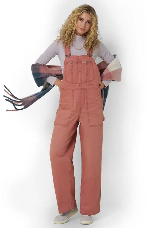 LEEM Relaxed Denim Overalls