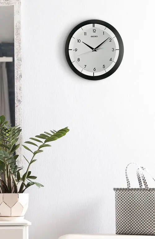SEIKO Metal Wall Clock