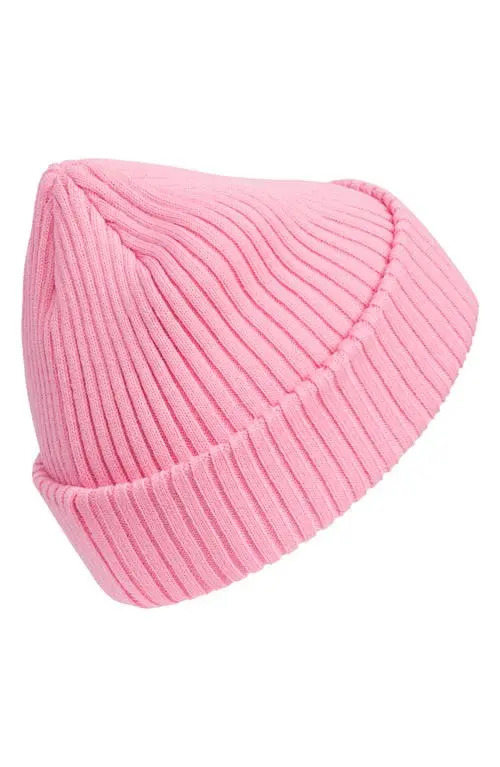 Adidas Chenille Beanie - Semi Pink Glow/white
