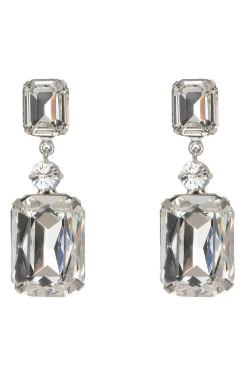 JENNIFER BEHR Justine Drop Earrings - Crystal