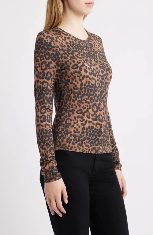 Rag & Bone Luca Printed Long Sleeve Top