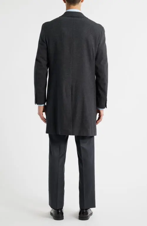 Canali Kei Trim Fit Wool Coat