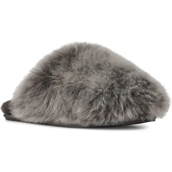 UGG Scuffette Chalet Sheepskin Slipper - Charcoal