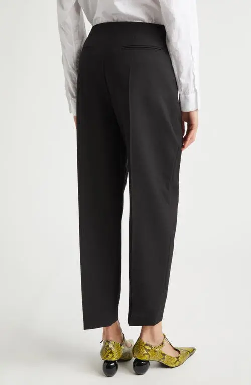 Marni Pintuck Tapered Virgin Wool Trousers