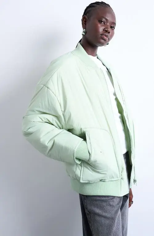 Topshop Insulated Bomber Jacket