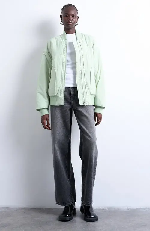 Topshop Insulated Bomber Jacket