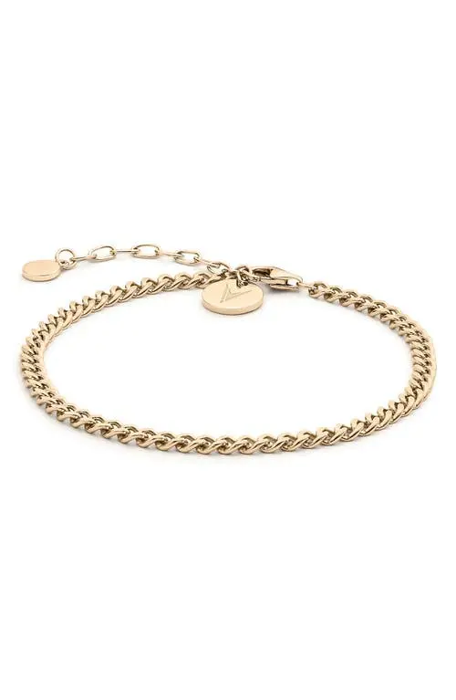 VINCERO Cuban Link Bracelet - Gold