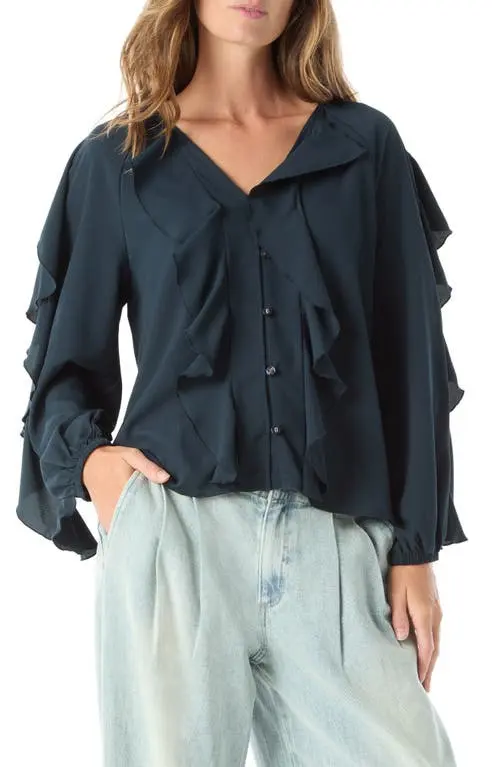 DO BY DEE OCLEPPO Elysia Ruffle Top