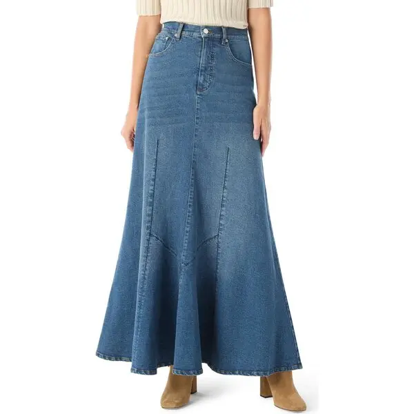DO BY DEE OCLEPPO Luella Denim Maxi Skirt