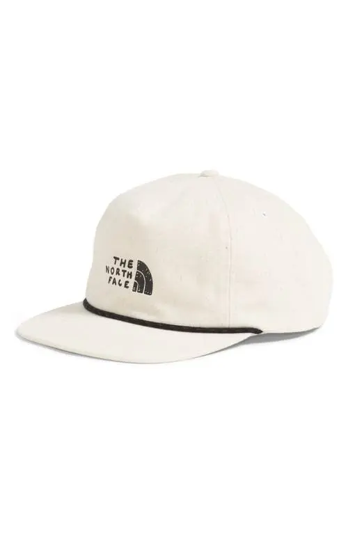 The North Face The Norm Baseball Cap - White Dune/sharpie Graphic