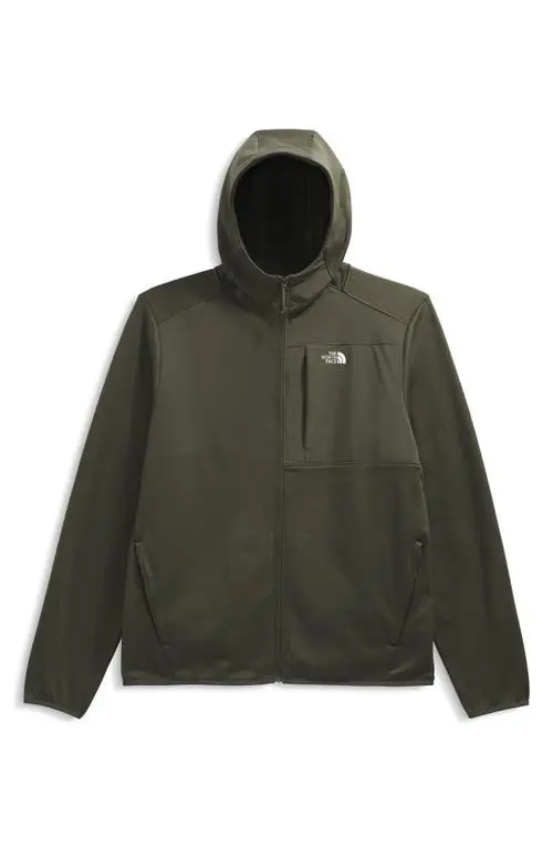 The North Face Performance Fleece Zip Hoodie - New Taupe Green