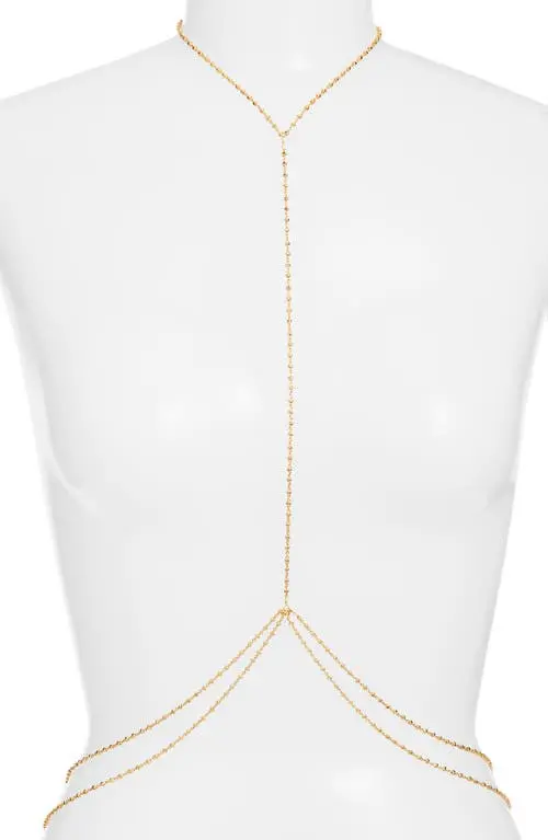 VIDAKUSH Double Satellite Body Chain - Gold