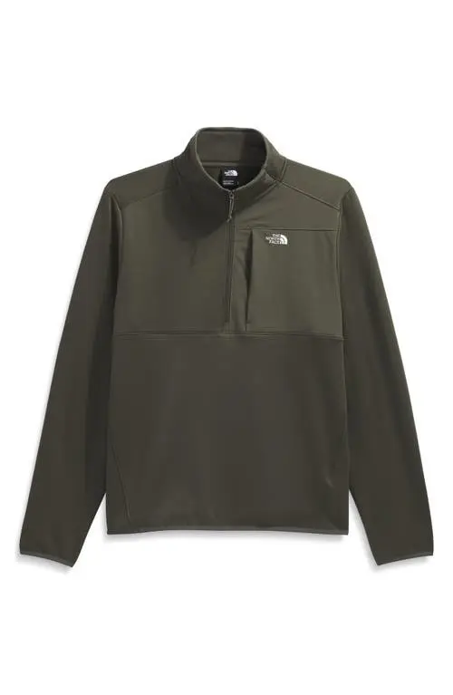 The North Face Performance Fleece Half Zip - New Taupe Green