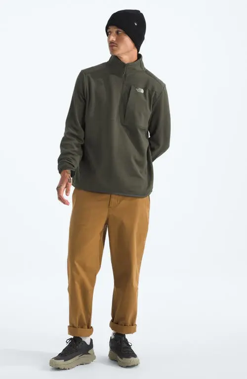 The North Face Performance Fleece Half Zip - New Taupe Green