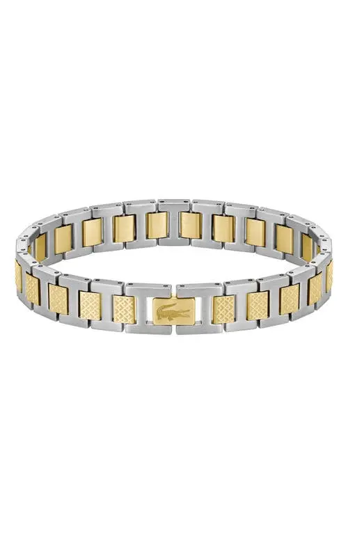 Lacoste Metropole Link Bracelet - Two Tone