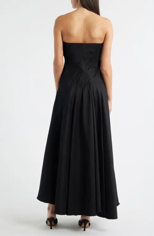 Acler Hawford Rosette Strapless Gown