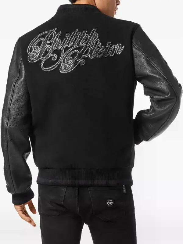 Philipp Plein Skull-embellished Bomber Jacket