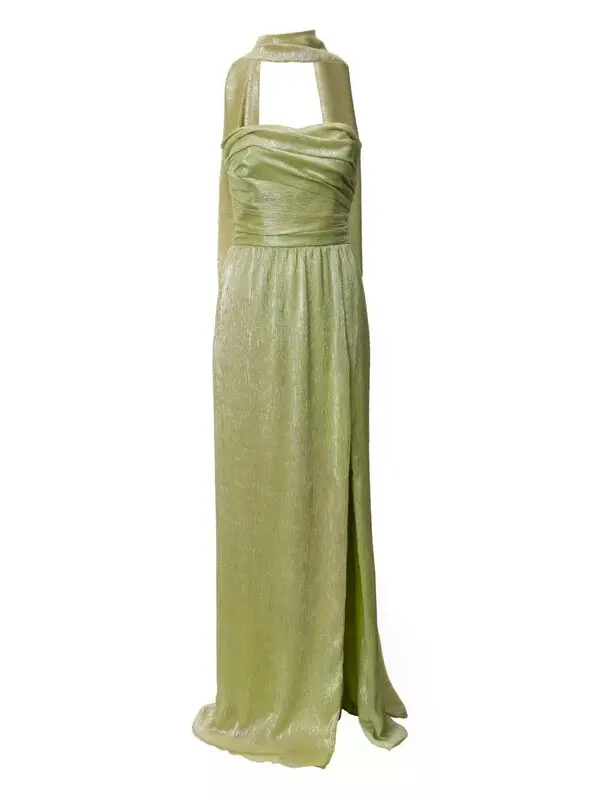 LITA COUTURE Scarf-detail Maxi Dress