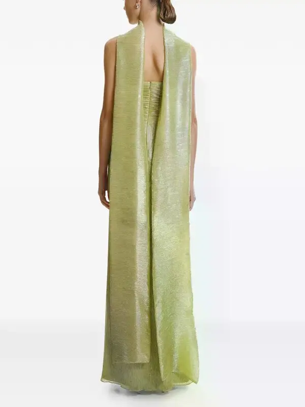 LITA COUTURE Scarf-detail Maxi Dress