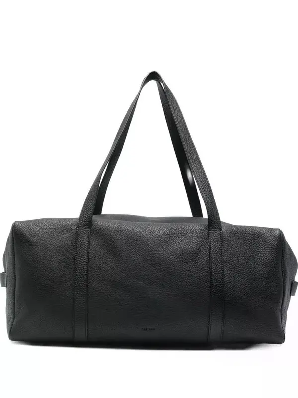 THE ROW Leather Gio Duffle Bag - Black
