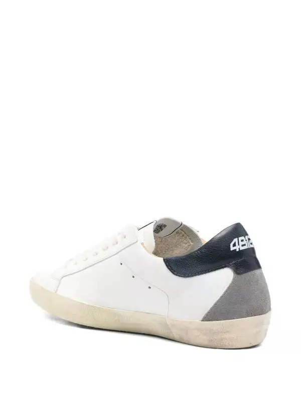4B12 Panelled Sneakers - White