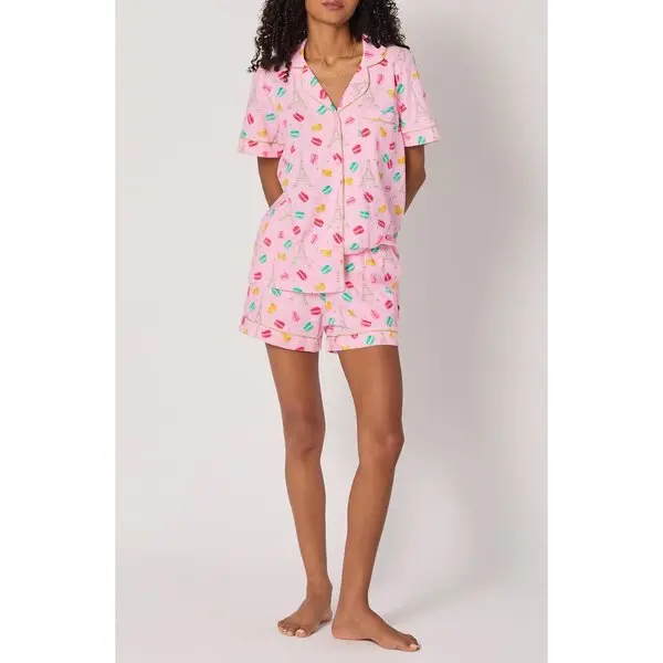 BEDHEAD PAJAMAS Print Short Pajamas - Eiffel For You