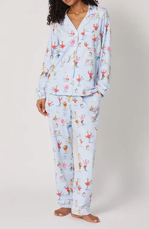 BEDHEAD PAJAMAS Print Jersey Pajamas - Till The Ball Drops