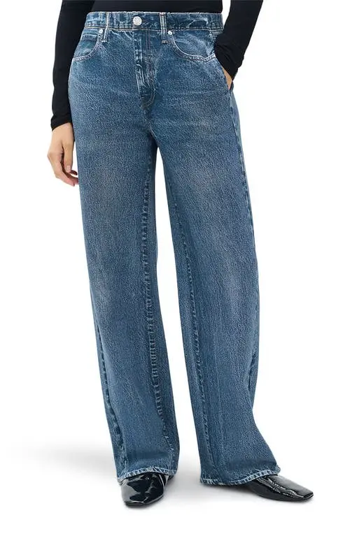 Rag & Bone Rb Miramar Wide Leg Cotton Fleece Sweatpant Jeans