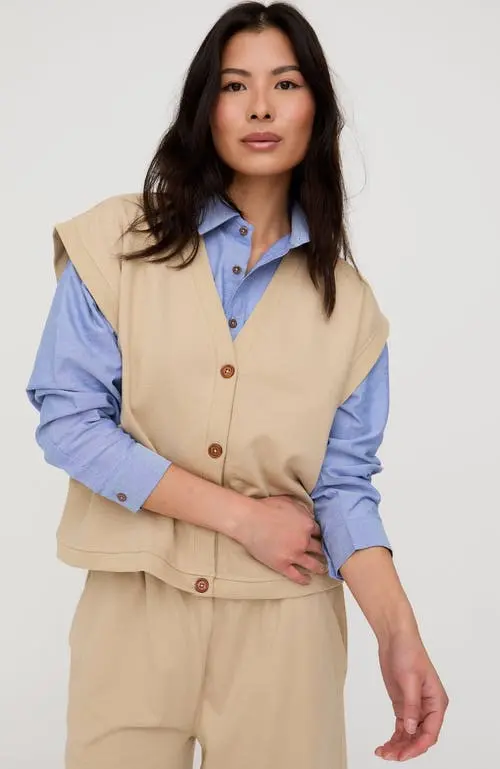 TURTLEDOVE LONDON Organic Cotton Sleeveless Top