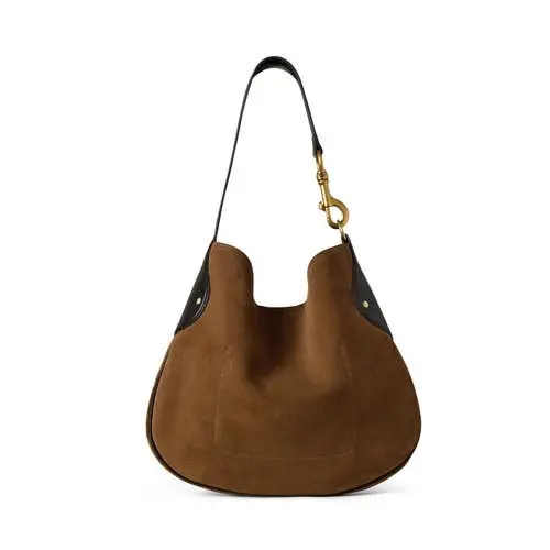Mulberry Hackney Suede Shoulder Bag