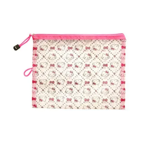 HELLO KITTY Quilt Pattern Travel Pouch Set