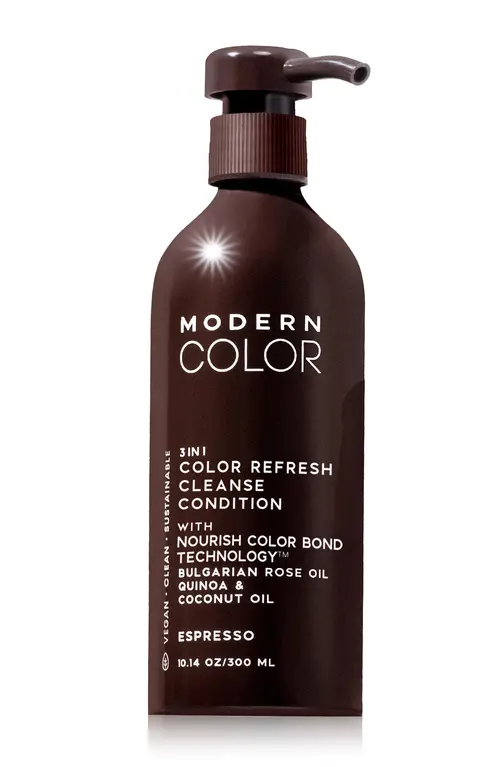 MODERN COLOR Espresso 3-in-1 Hair Color Refresh Cleanse Conditioner - Single