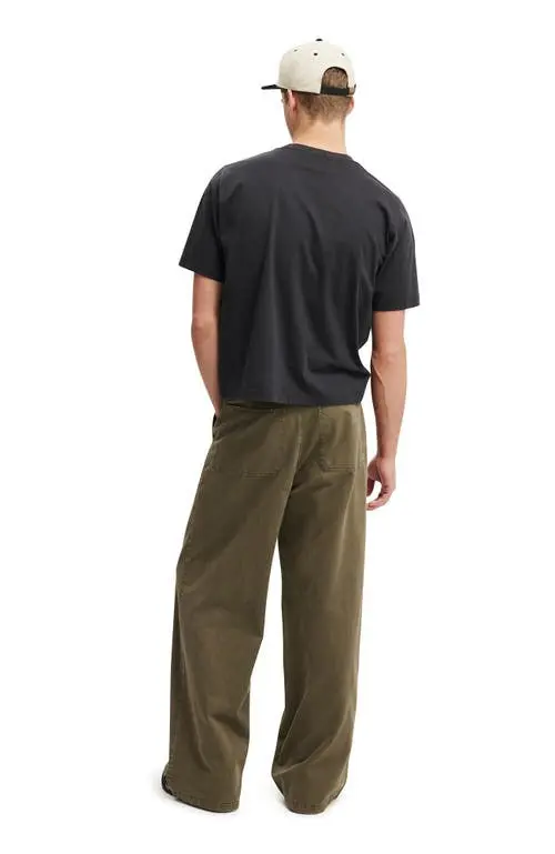 COTTON ON Super Baggy Pant - Military