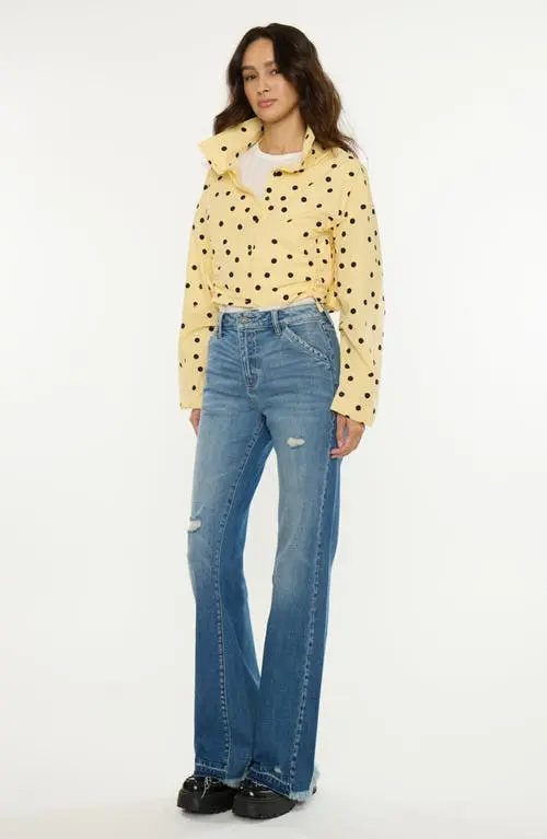 KANCAN Marie High Rise Wide Flare Jeans
