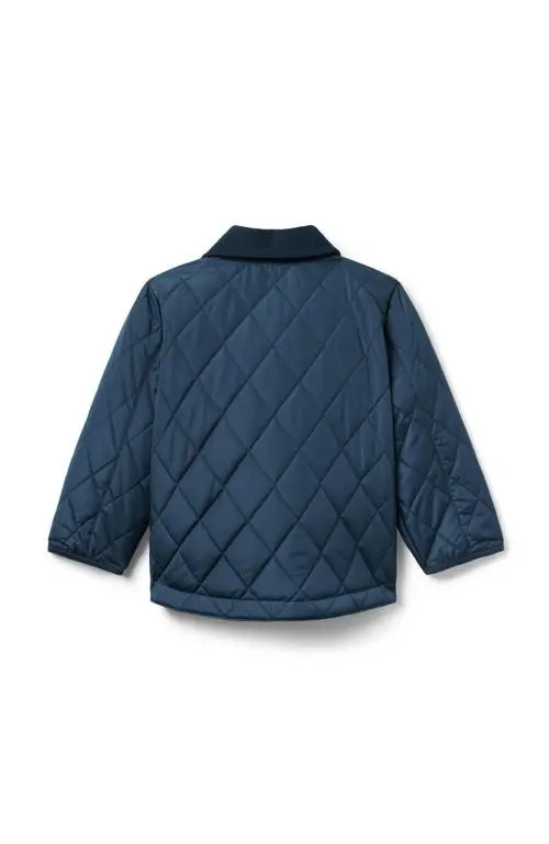 Janie And Jack Quilted Barn Jacket