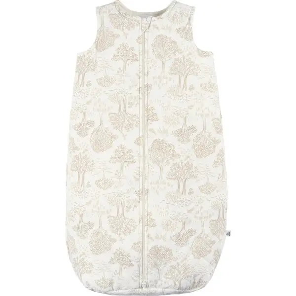 JUST BORN Tan Sleeveless Wearable Blanket - Nature