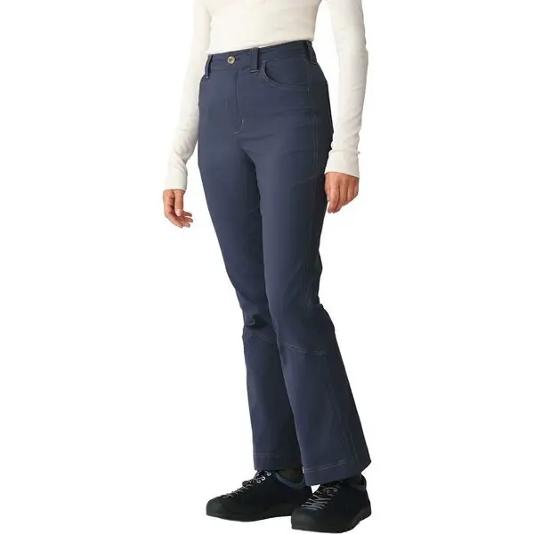 HIKERKIND Kick Flare Trousers - Bathyal