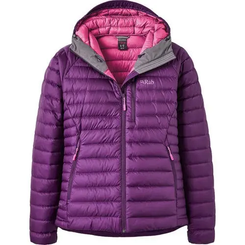 RAB Microlight Alpine Down Jacket - Mulberry