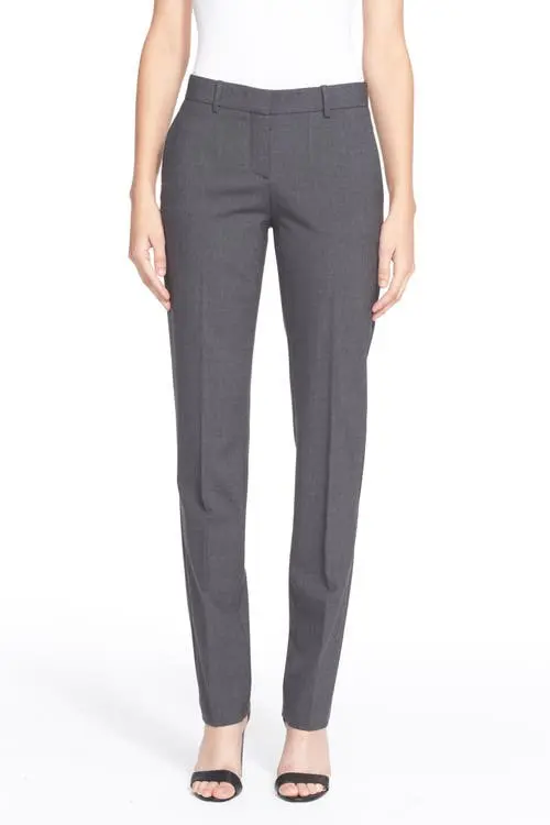 Theory Stretch Wool Slim Fit Trousers