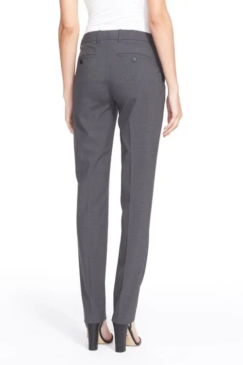 Theory Stretch Wool Slim Fit Trousers