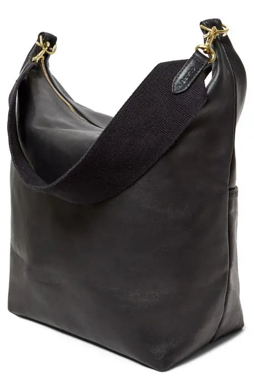 Clare V. Sophie Leather Hobo Bag
