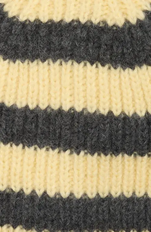 DAMSON MADDER Striped Knit Beanie